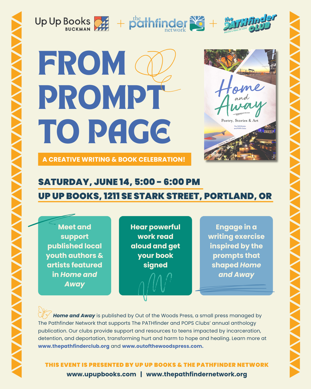 The Pathfinder Network • From Prompt to Page: A Creative Writing & Book Celebration on June 14, 2025